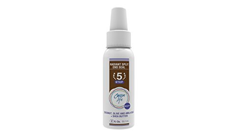 CARSON LIFE Radiant Split End Repair Conditioner - For Dry or Damaged Color Treated Hair - Sulfate and Paraben Free - With Coconut, Olive, Amla Oils, and Shea Butter - Made in USA