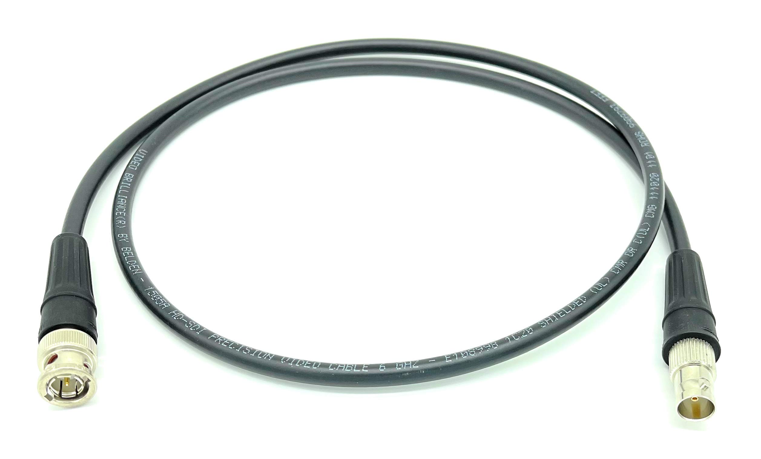 AV-Cables 25ft 3G HD SDI BNC Extension RG59 Cable Male to Female - Black