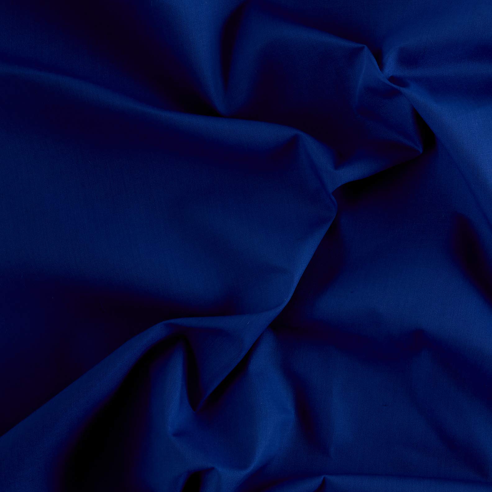 60" Poly Cotton Broadcloth Royal, Fabric by the Yard