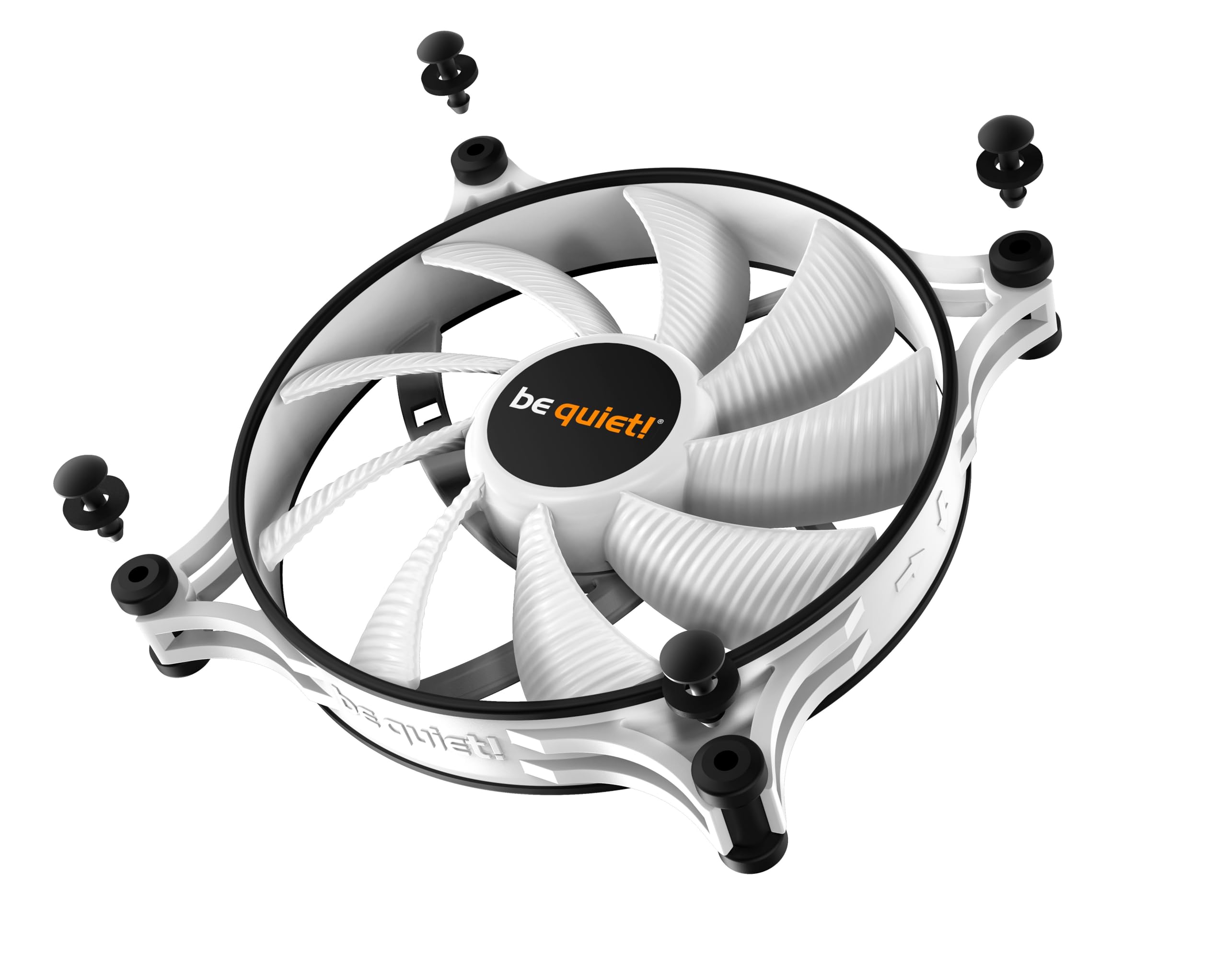 be quiet! Shadow Wings 2 140mm PWM Low Noise Cooling Fan | White | BL091