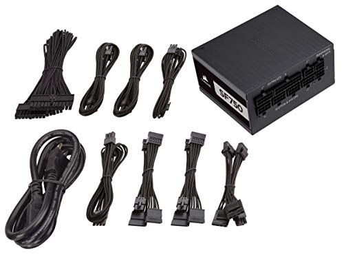 CORSAIR SF Series, SF750, 750 Watt, SFX, 80+ Platinum Certified, Fully Modular Power Supply (Renewed)