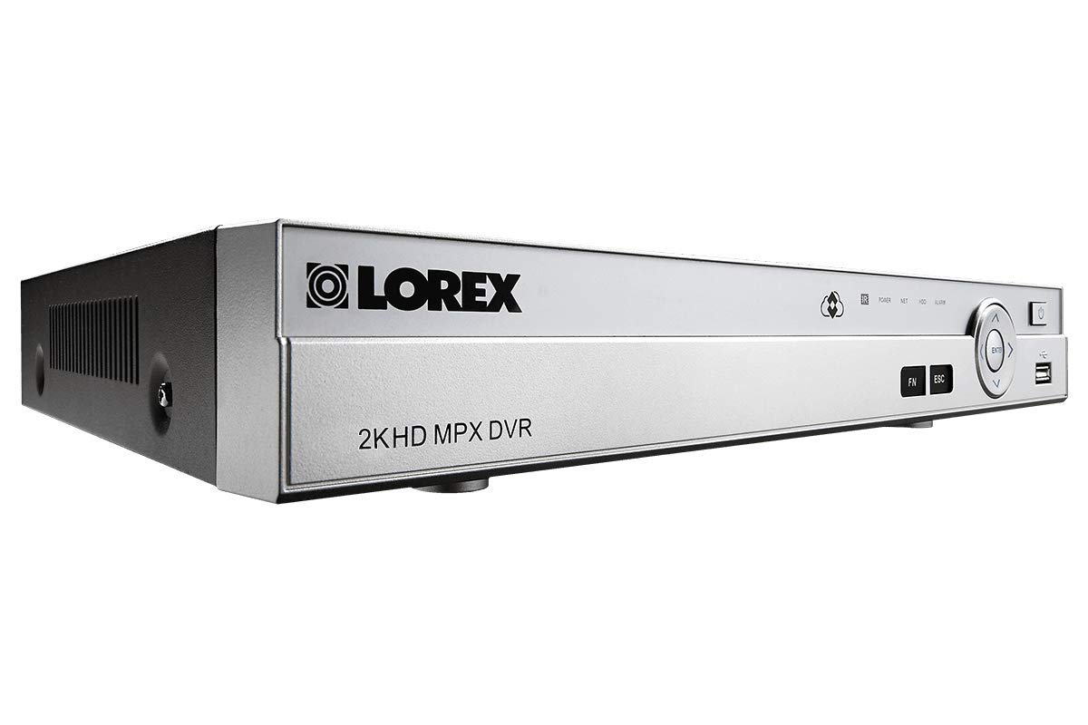 Lorex DV8081 2K HD MPX Security DVR, 8 Channel, 1TB Hard Drive, Works with Older BNC Analog Cameras, CVI, TVI, AHD (M. ) (Renewed)
