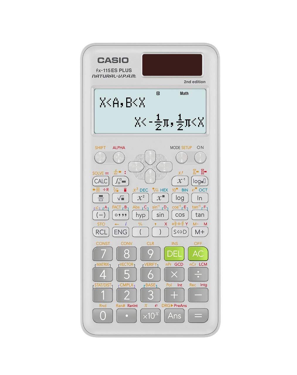 2 X Casio fx-115ES PLUS Engineering/Scientific Calculator