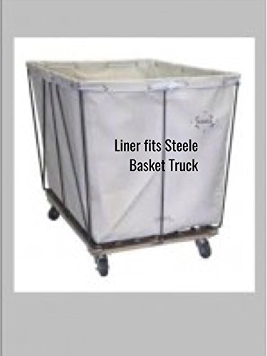 American Supply Full Replacement Laundry Hamper Truck Bag/Liner for Steele/Dandux Cart (14 Bushel 28" wx40 lx29 h)