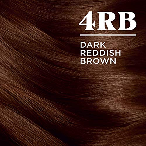 Clairol Nice'n Easy Permanent Hair Dye, 4RB Dark Reddish Brown Hair Color, Pack of 1