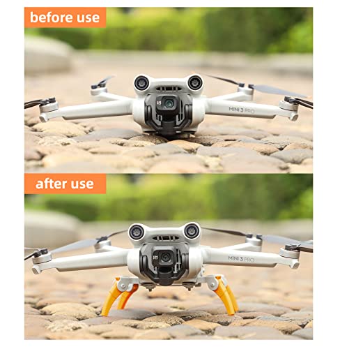 Anbee Mini 3 Pro Drone 5-in-1 Accessory Bundle Propeller Guards + Landing Gear + Props Holder + 8pcs Propellers + Camera Cover for DJI Mini 3 Pro RC Drone