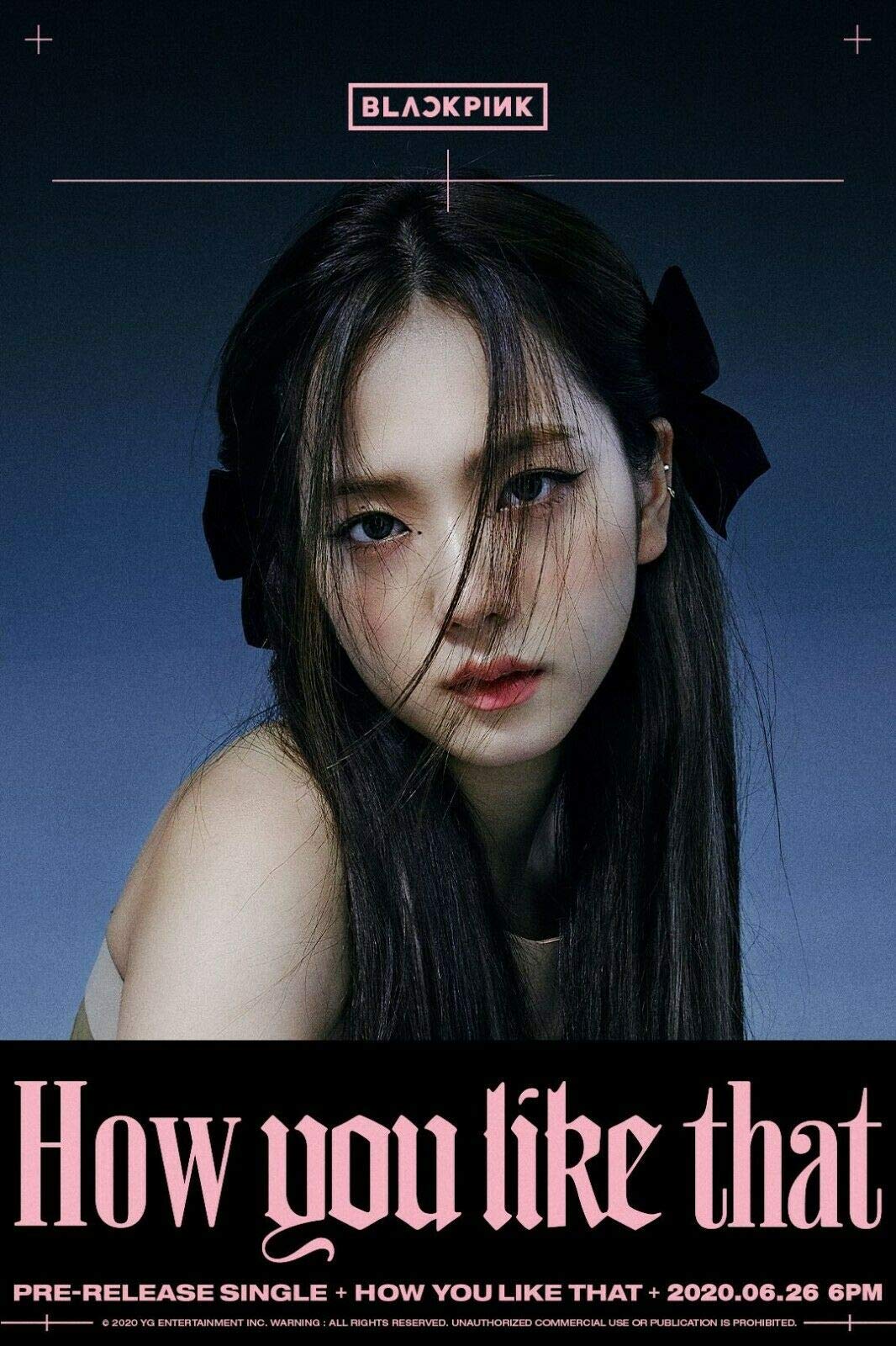 BlackPink 'How You Like That' Special Edition CD+1p Folded Poster On Pack+132p PhotoBook+1p Post+1p Polaroid+Message PhotoCard SET+Tracking Kpop Sealed