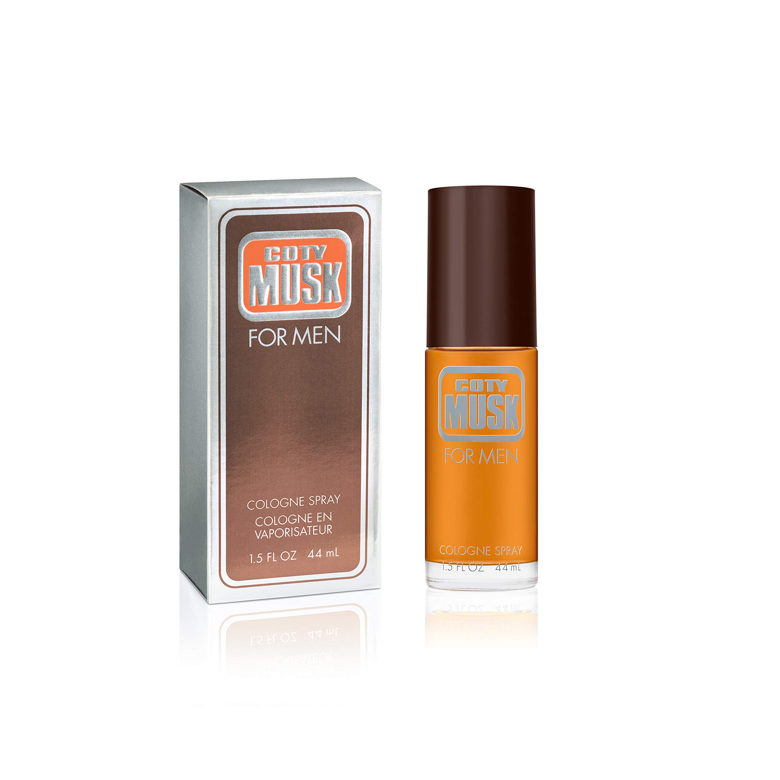 Wild Musk for Men Eau de Cologne Spray 1.5 oz, Pack of 2