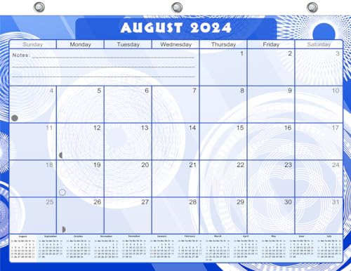 2024-2025 Academic Year 12 Months Student Calendar/Planner for 3-Ring Binder, Desk or Wall (Edition #013)