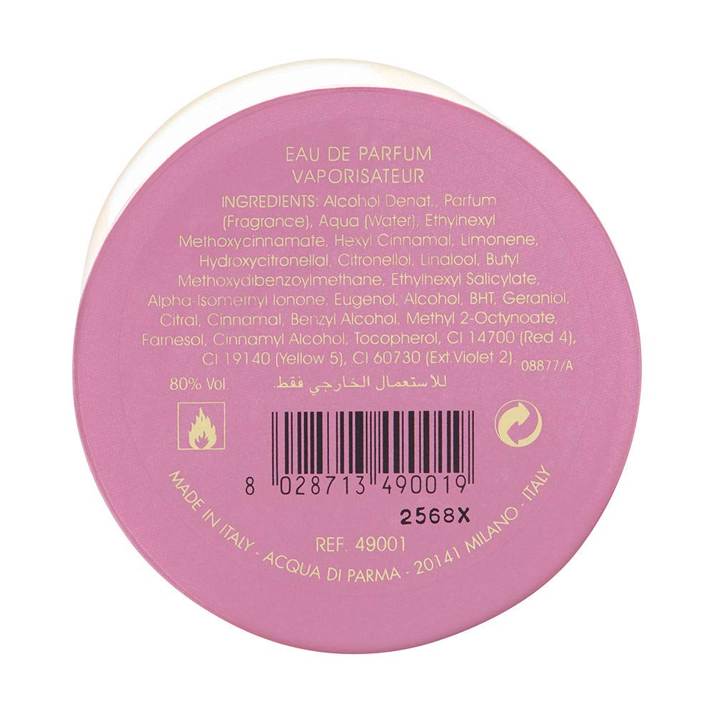 Acqua Di Parma Rosa Nobile for Women Eau de Parfum Spray, Floral, 1.7 Oz