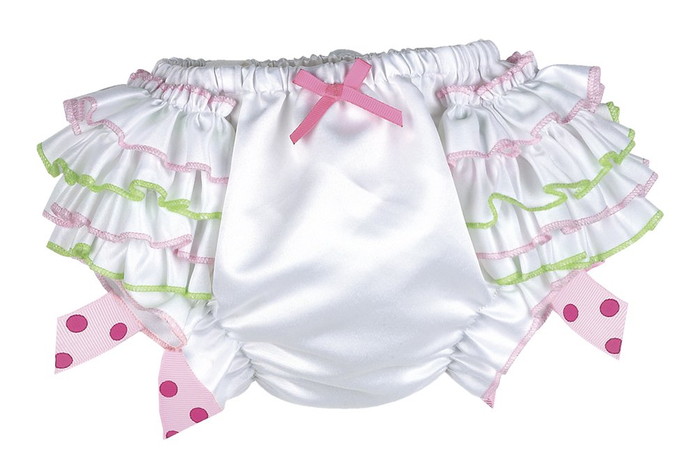 Bearington Baby Her 1st Birthday Diaper Cover, Girl's First Birthday Outfit