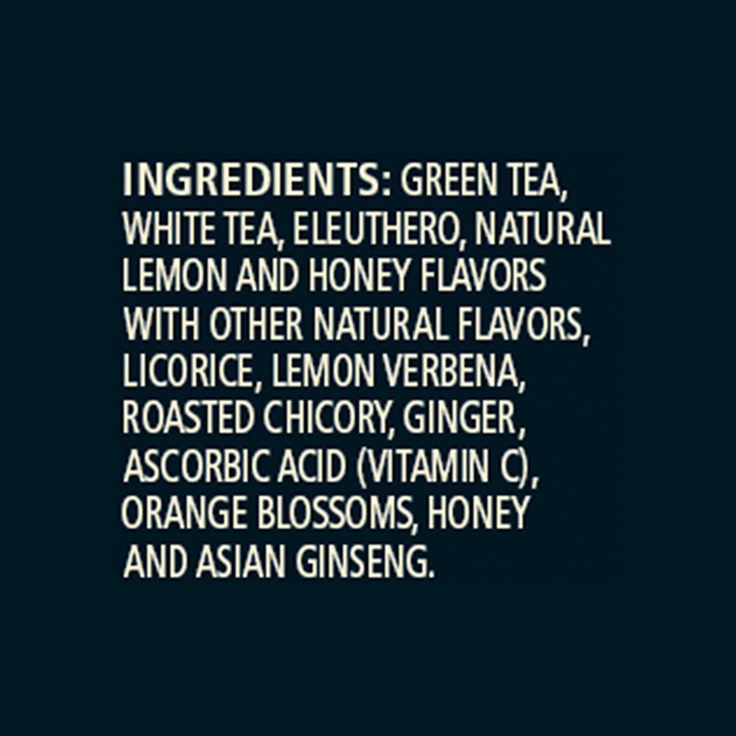 Celestial Seasonings Honey Lemon Ginseng Green Tea Bags, 20 ct (CELESTIAL618199)