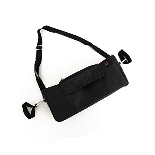 2-in-1 Stroller Organizer and Mommy Diaper Bag Purse by Lux Care Club - Tons of Storage Space for Drinks, Diapers, Snacks, Toys - Includes Stroller Hooks, Shoulder Strap, and Detachable Space Dividers