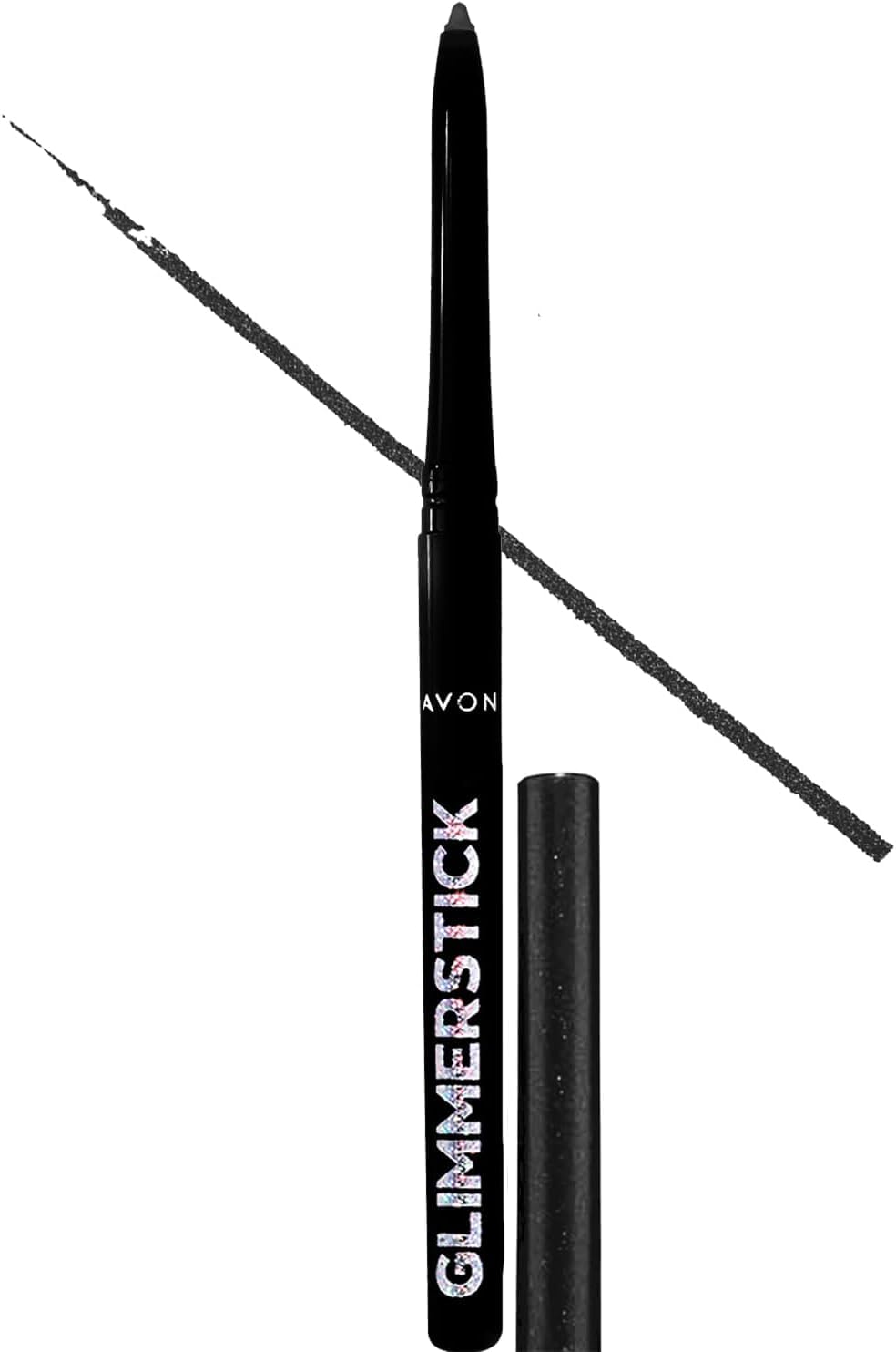 Avon Eyeliner Pencil Glimmersticks Diamonds Eye Liner Black Ice Eye Pencil