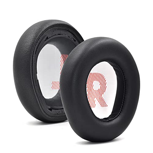 Aiivioll Replacement Earpads Pillow Ear Pads Foam Cushion Cover Cups Repair Parts for Quantum 600 Wireless Headphone Accessories(Black)