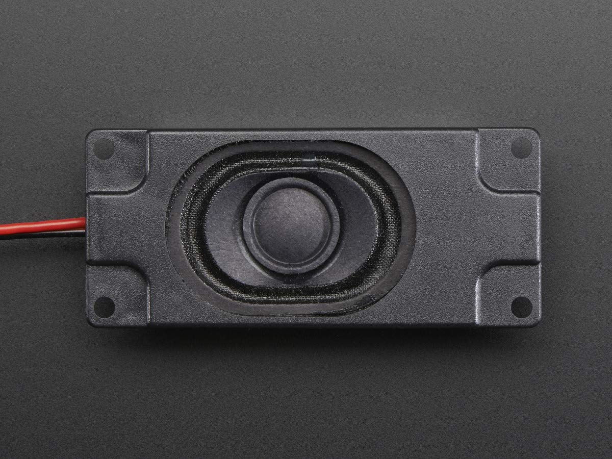 Adafruit Stereo Enclosed Speaker Set - 3W 4 Ohm
