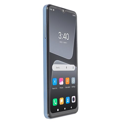 Airshi 6.53 Inch Unlocked Cell Phone, 4500mAh Battery 5G WiFi M13 Smartphone 6GB 128GB for Work (US Plug)