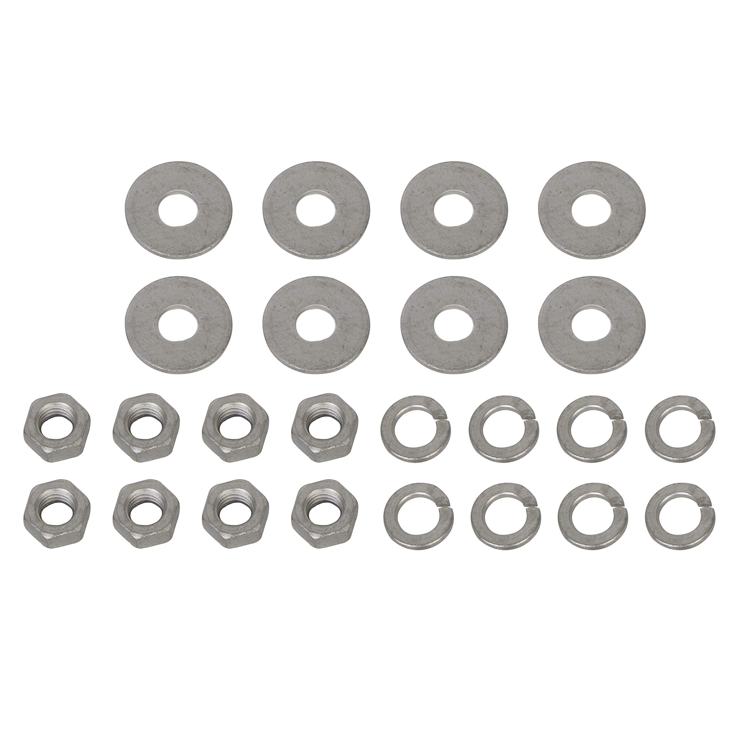 KUAFU Universal U-Bolts for Boat Trailer Square Steel 1/2" Dia X 3 1/16" X 4 5/16" 4Pcs