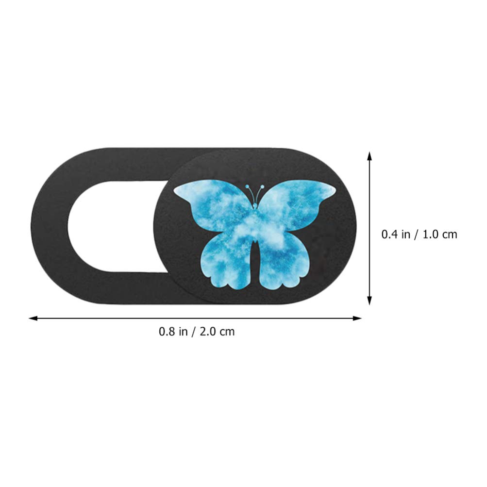 SOLUSTRE 9pcs Lens Cover Webcam Cover Cover Computer Tablet Cam Cover Limpiador De Tablet Privacy Cover Slide Heart-shaped Laptop Lens Cap Slideshow Slider Abs