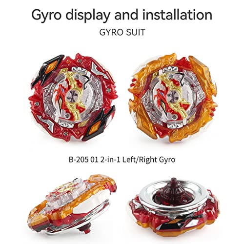 Battling Tops Burst B-205 Gyro Toys for Kids with Launcher (B-205)