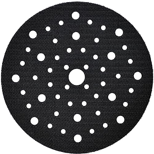 6 inch 53 Holes Premium Hook and Loop Pad Saver for Random Orbital Sanders notably extends the backing pad´s lifetime,Multi Hole Pad Protector (1 Pack)