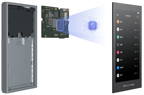 Cobo Vault Essential (Keystone Essential) - Cryptocurrency Hardware Wallet 100% air-gapped, 4-inch touch screen, Store your crypto securely. (Keystone Essential)