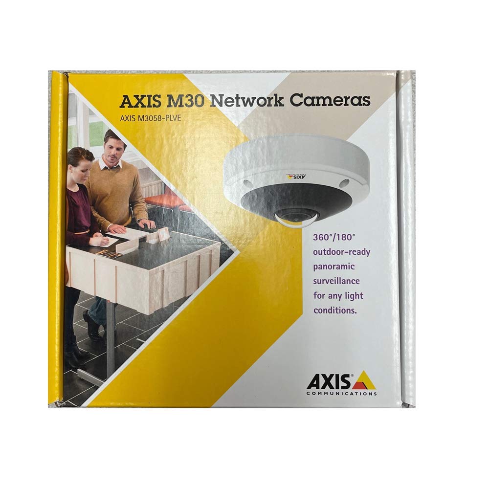 AXIS M3058-PLVE 12 Megapixel Indoor/Outdoor Network Camera - Color, Monochrome - Dome