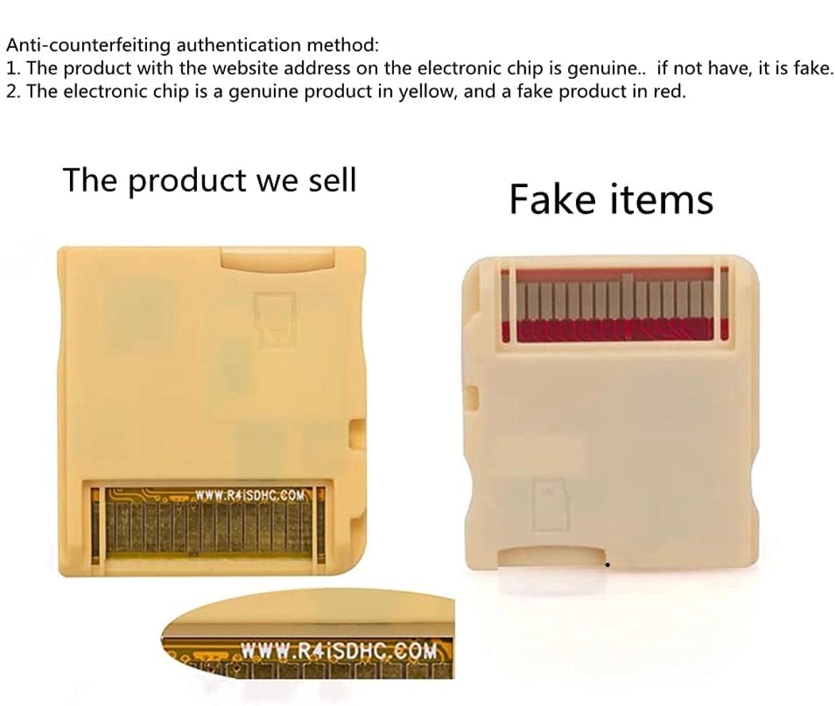2021 SDHC Gold Card Adapter with 16 GB Micro SD , Will Work on DS DSI 2DS 3DS DSIXL 2DSXL 3DSXL (Real Time Save)
