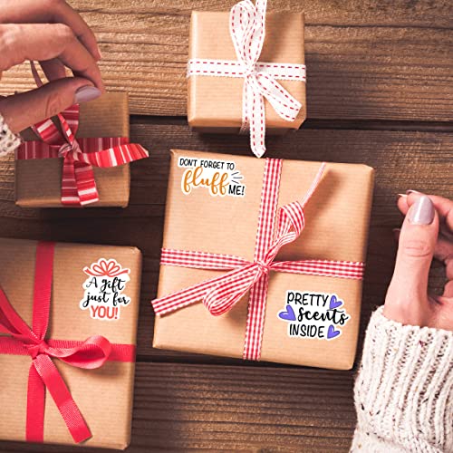 Wailozco A Gift Just for You Stickers,Thank You Stickers,Handmade Stickers,Small Shop Stickers,Envelopes Stickers for Small Business, Online Retailers,Handmade Goods,500 Labels Per Roll