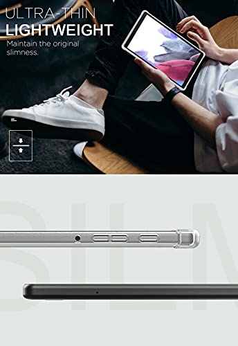 MoKo Case Fits Samsung Galaxy Tab A7 Lite 8.7-Inch 2021 Release Tablet Model SM-T225/T220/T227/T227U, Matte Soft Flexible FrostedTPU Skin Bumper Back Cover Shell, Matte