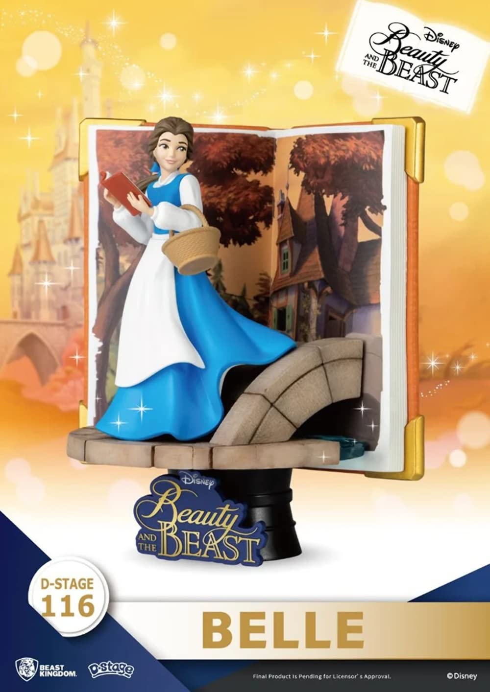 Beast Kingdom Disney Story Book Series: Belle DS-116 D-Stage Statue
