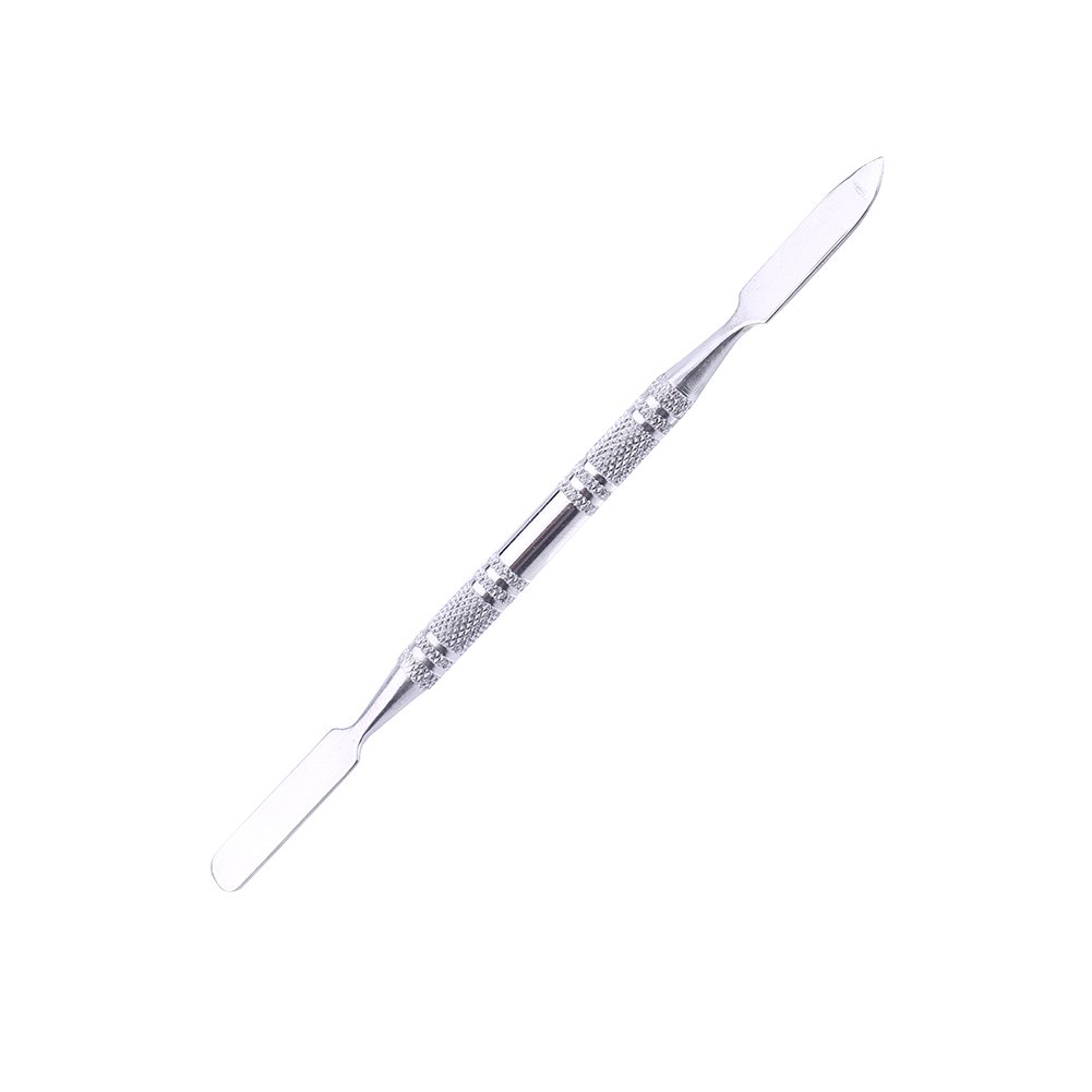 Mixing Palette Small Stainless Steel Makeup Palette Rec Shape Mixing Plate Tools with Spatula Nail Art Palette for Blending Cosmetic Shades