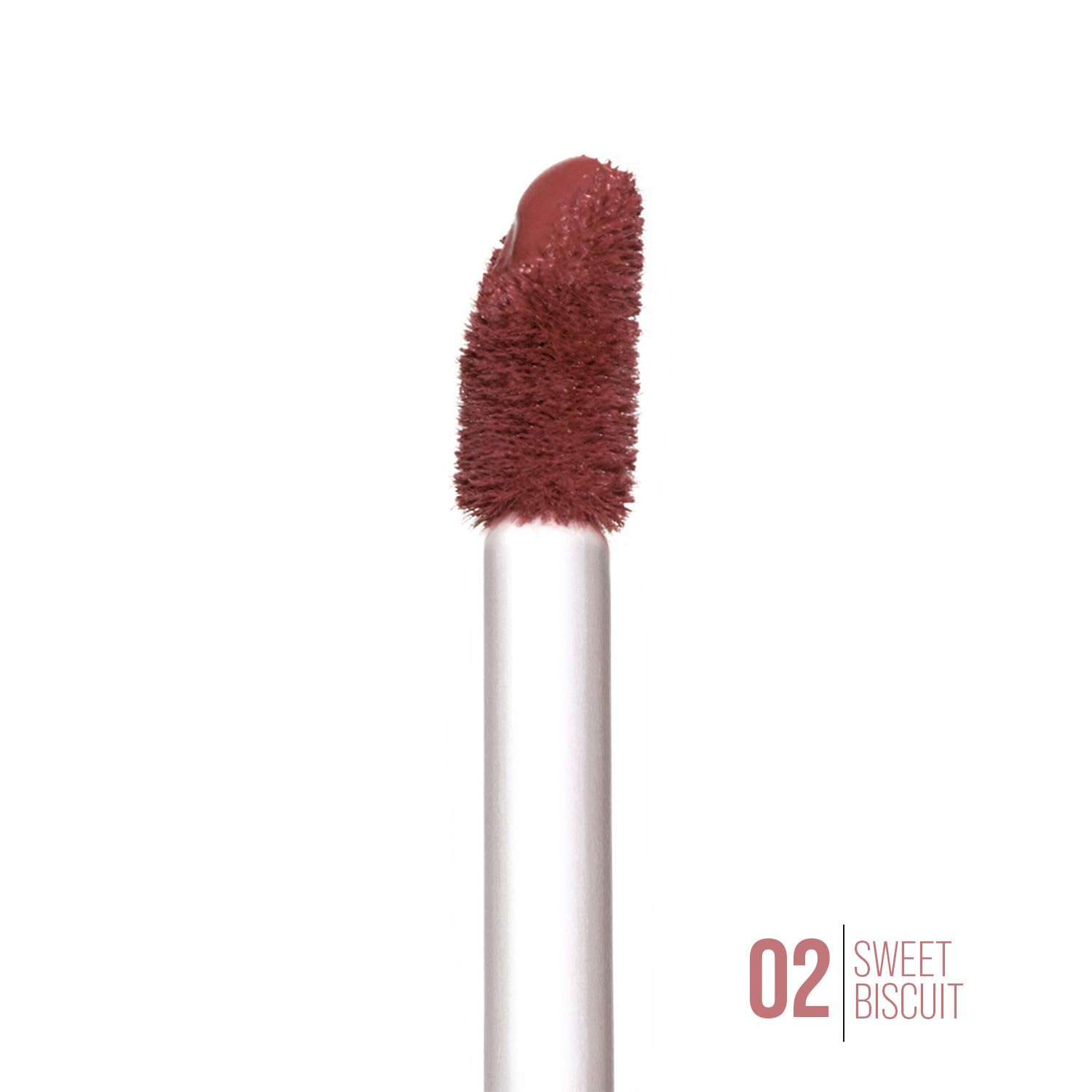 aden Tattoo Matte Lipstick - 7ML - Highly Pigmented - Provides Non-Shinny, Non Smudging and Velvety Finish β Water Proof Made in Italy (02 Sweet Biscuit)