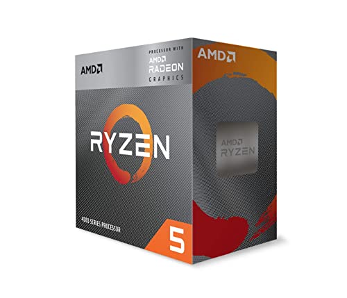 AMD Ryzen™ 5 4600G, 6-Core, 12-Thread Unlocked Desktop Processor with Wraith Stealth Cooler