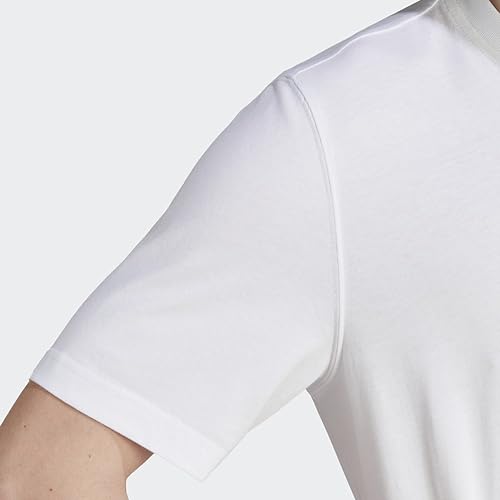 adidas Originals baby boys Trefoil Tee Shirt, White/Black, 18 Months US