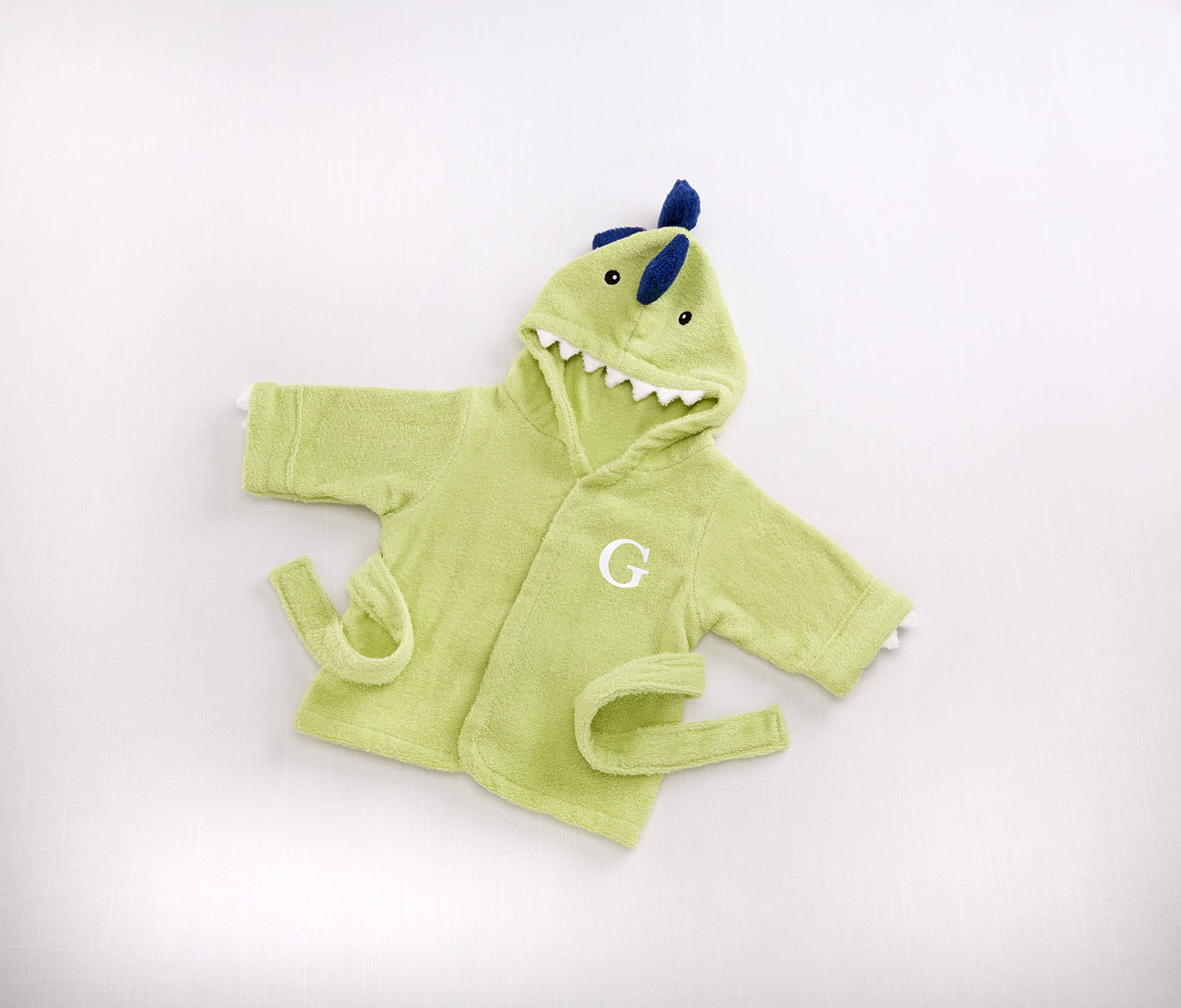 Baby Aspen "Splash-a-Saurus Dinosaur Hooded Towel Robe, 0-9 Months
