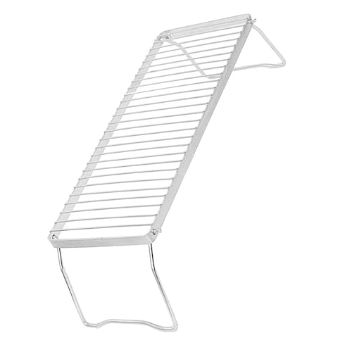 Abaodam Burner Support Portable Bbq Grill Gas Grill Outdoor Gas Bbq Grill Warming Grate Campfire Grill Charcoal Grill Grate Sturdy Furnace End Holder Camping Pot Bracket Camping Accessory