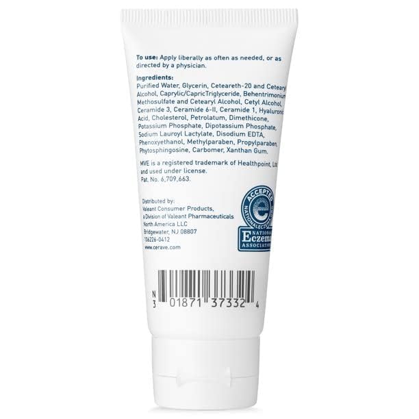 CeraVe Moisturizing Cream 1.89 oz (54 g) Pack of 3
