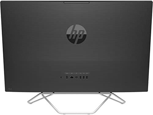 HP 2022 All-in-One Desktop Computer, 27'' Full HD Non-Touch Display, AMD Ryzen 5 5500U Processor, HDMI, Webcam, Wi-Fi 5, Bluetooth, Windows 11 Home, Black (32GB RAM |512GB SSD+1TB HDD)