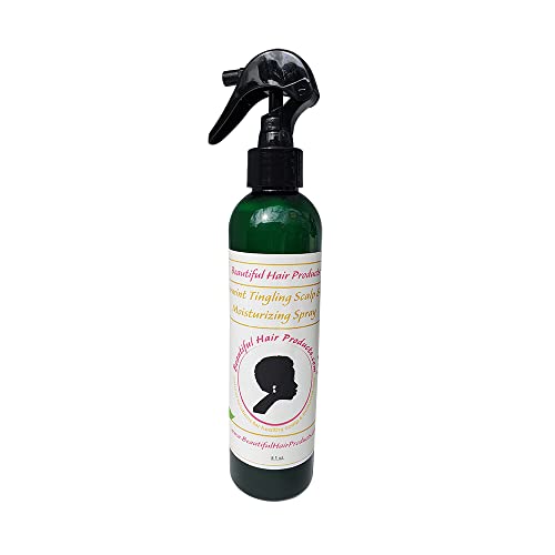 Beautiful Hair Product SISTERLOCKS Loc Styles PEPPERMINT SPRAY Infused with Peppermint Essential Oil MOISTURIZING TINGLING Effect (8 oz. pack of 1)