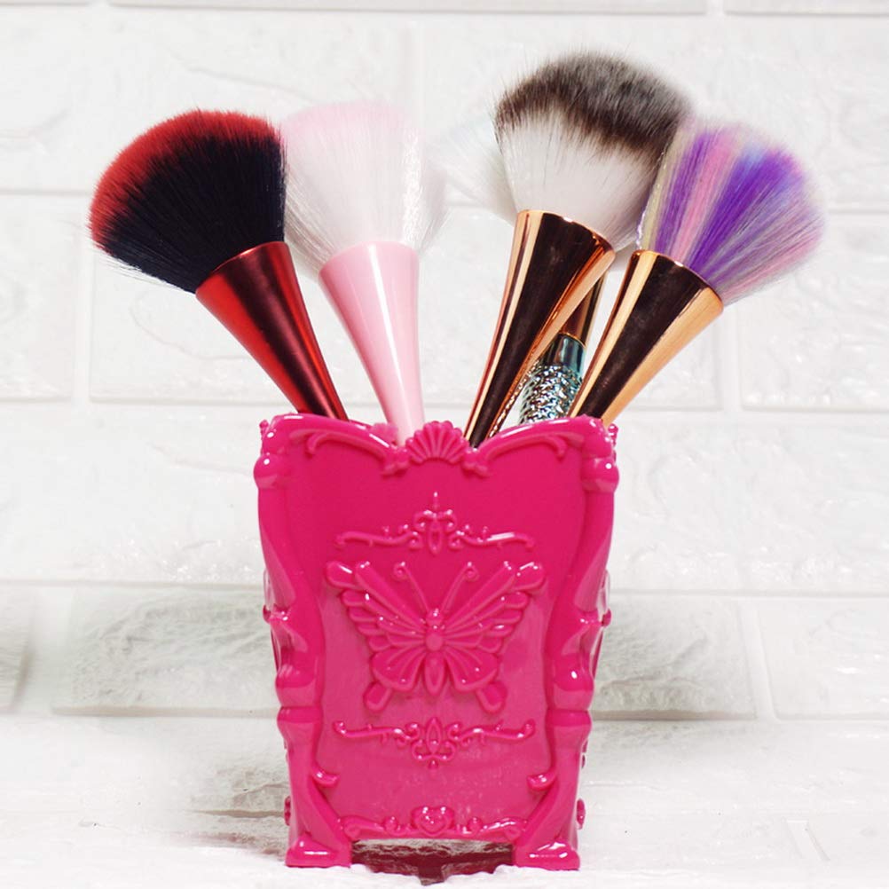 Large Mineral Powder Brush, Soft Fluffy Blush Brush, Bronzer Kabuki Makeup Brush, Nail Brush, Professional Loose Setting Powder Brush for Daily Makeup (Colorful)