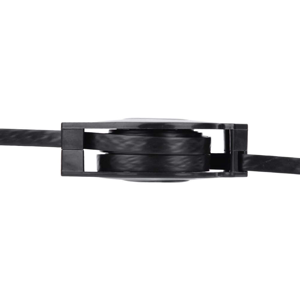Adjustable Retractable Cat-6 10 Gigabit Ethernet Ultra Flat Retractable Cable Cat6 Ethernet Cable RJ45 Connectors for Travel, 1m / 3.3ft, 2m / 6.6ft Optional(6.6ft)