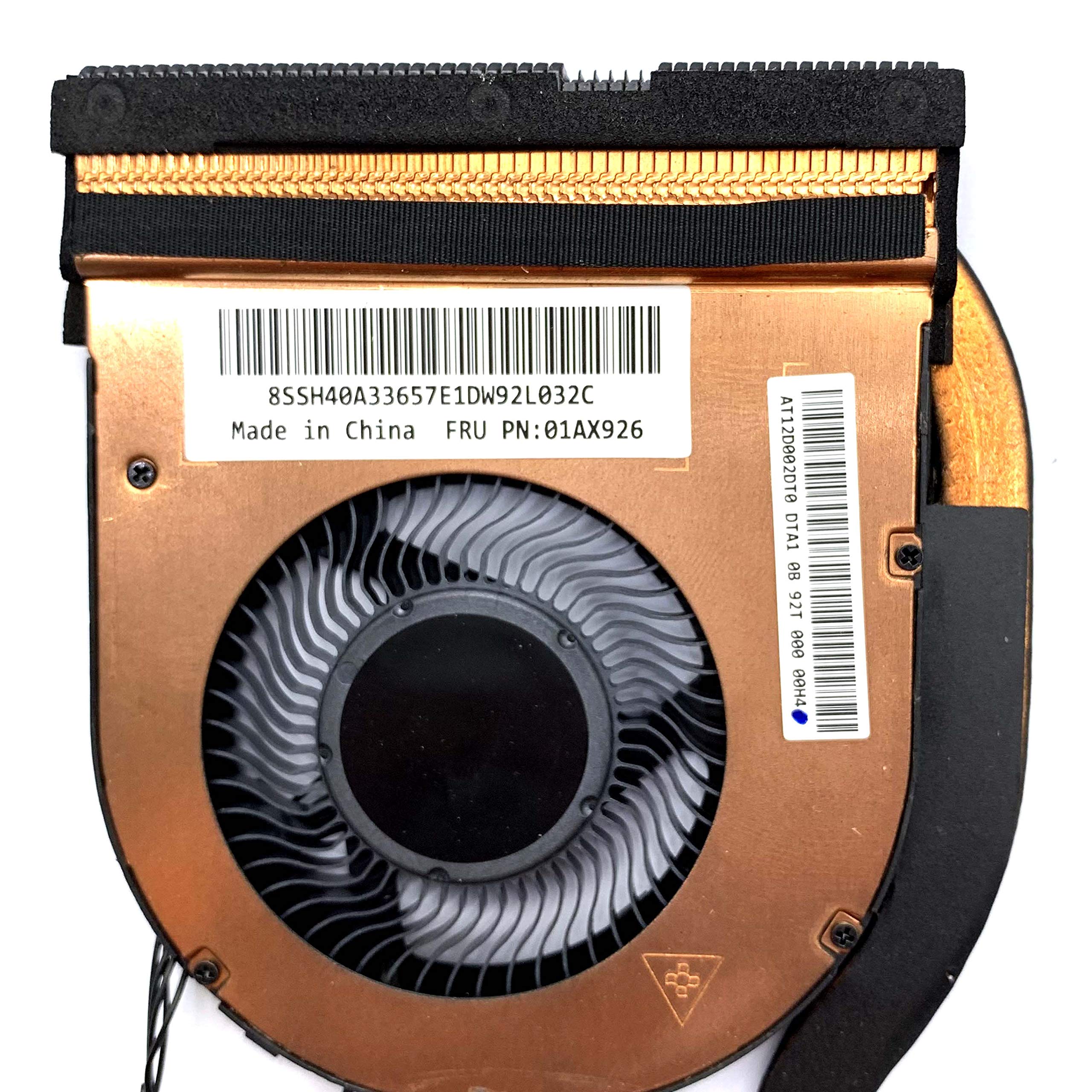 New CPU Cooling Fan with Heatsink Integrated Graphics Replacement for ThinkPad T470 T480 Integrated Graphics P/N:01AX926 01AX928 01ER499 01ER498 01ER497;Only Fit for Integrated Graphics Series