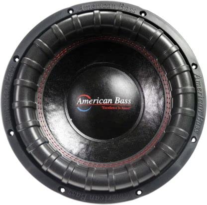 American Bass XFL-1522 15" Inch Subwoofer, 1500 Watts RMS/3000 Watts Max Power, 1.4″ Inch Wide 3-Layer Foam Surround, Dual 2 Ohm Voice Coils with 200 Oz. Total–Double Stacked High-Enery Magnets