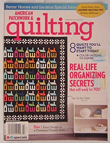 American Patchwork & Quilting Magazine February 2017