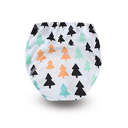Baby Boys Cotton Underwear Reusable Cloth Training Pants Reusable Adorable 4 Pack