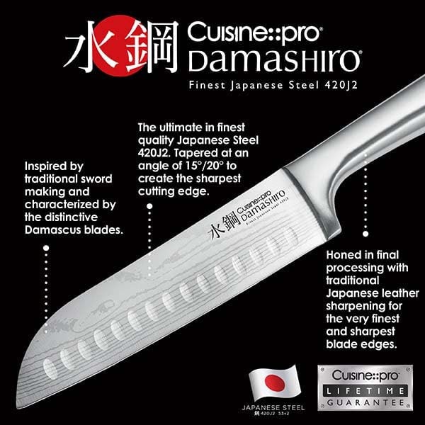 Cuisine::pro® Damashiro 6.5 Inch Cleaver Knife