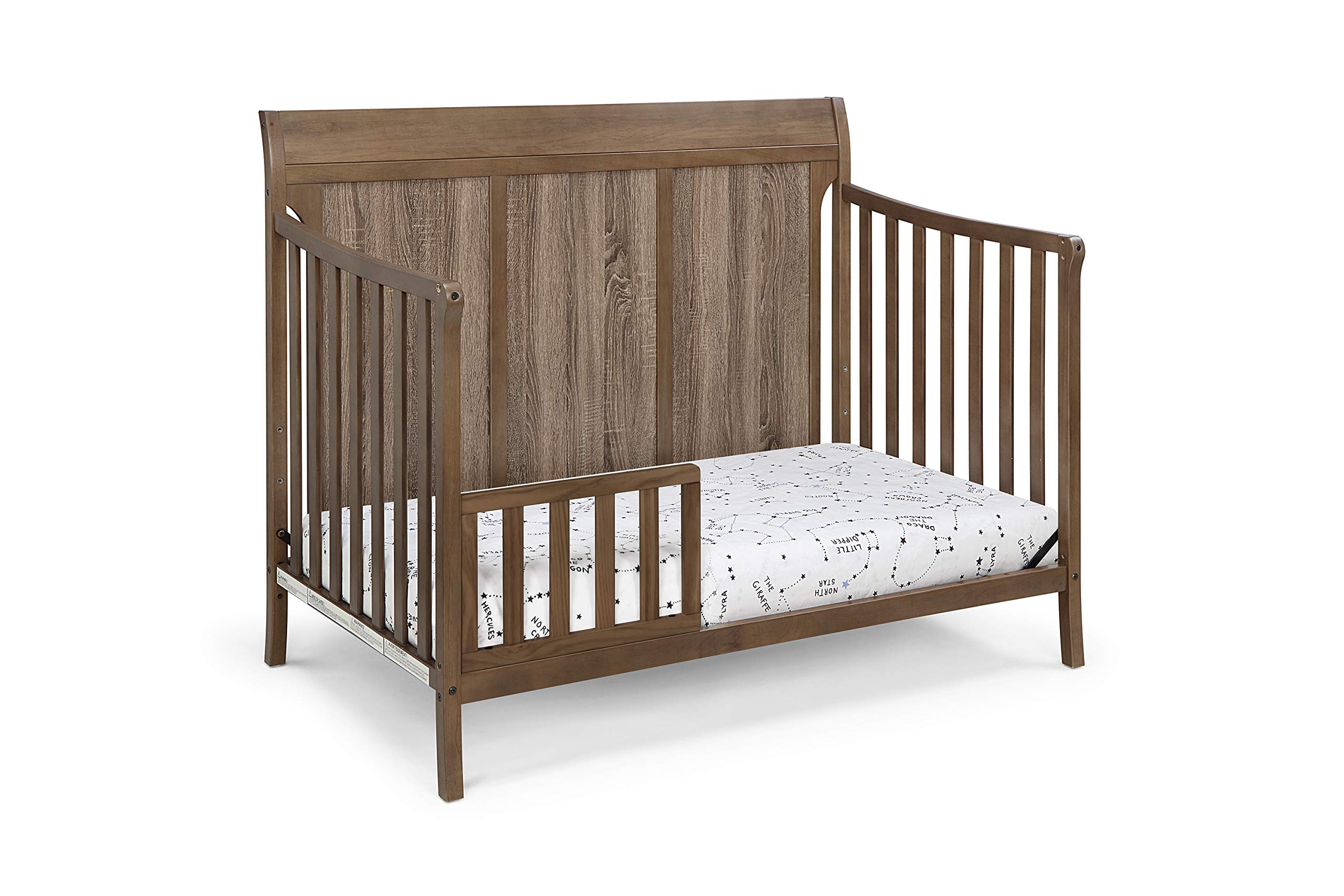 Suite Bebe Shailee Toddler Guard Rail in Brown Stone