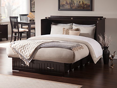 AFI Nantucket Murphy Bed Chest, Queen, Espresso