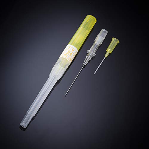 SUMPIGGER Catheter Piercing Needles 10Pcs 24 Gauge Ear Nose Piercing Needles IV Catheter Needles for Piercing Cleaned Body Tattoo Tools Piercing Kit Piercing Supplies